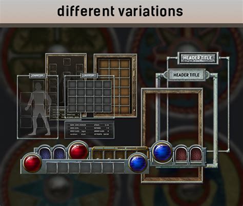 UI For RPG Games By Peter