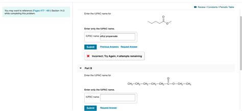 Solved Problem 14 17 7 Of 17 Review Constants Periodic