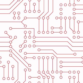 Seamless Pattern Of Circuit Board LAB Magazine
