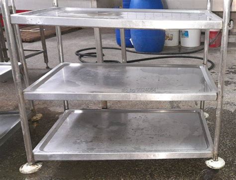 Количка за сервиране неръждаема Търговско и ресторантьорско оборудване Димитровград В