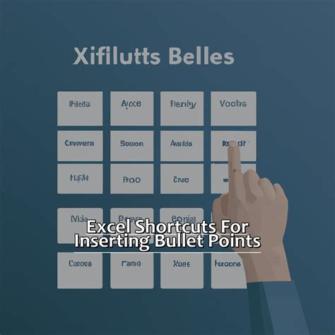 9 Excel Shortcuts For Bullet Points Manycoders