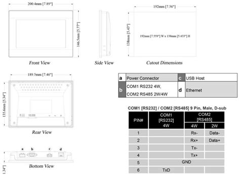 Mt8072ip Hmi Weintek 7 Inch