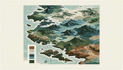 Map Color Palettes For Cartographic Design