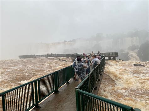 Passarela Das Cataratas Do Iguaçu é Reaberta Após 10 Dias