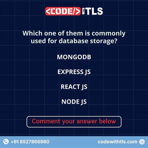 code with tls on linkedin codewithtls techtrivia database mongodb
