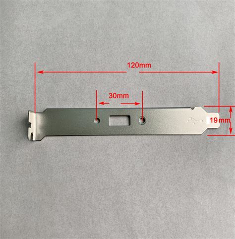High Profile Pci Slot Cover Plate Bracket With 1 Usb Port Pc Andserver