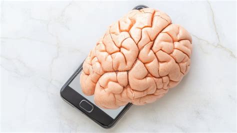 Digital Dementia Impact Of Smartphone Overuse On Cognitive Health Stock Illustration