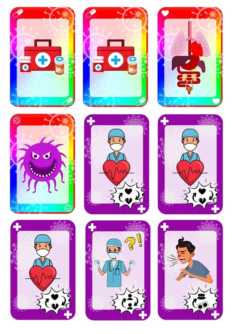 Virus Para Imprimir 🦠 😷 El Juego Más Contagioso En Pdf Juegos