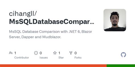 GitHub Cihangll MsSQLDatabaseComparison MsSQL Database Comparison