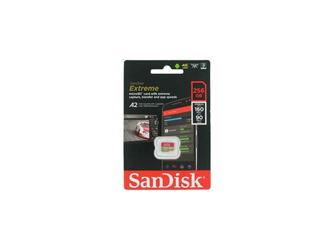 Sandisk Sdsqxa G Gn Mn Djt Gb Pin Microsdxc R Mb S W Mb S C U V A Uhs I Sandisk
