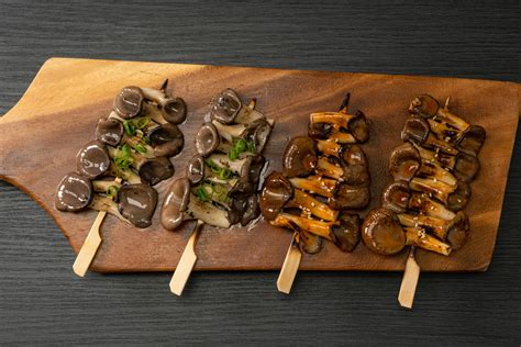 만선 버섯꼬치 소금구이and양념구이