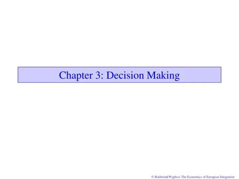 PPT Chapter 3 Decision Making PowerPoint Presentation Free Download ID 4759247