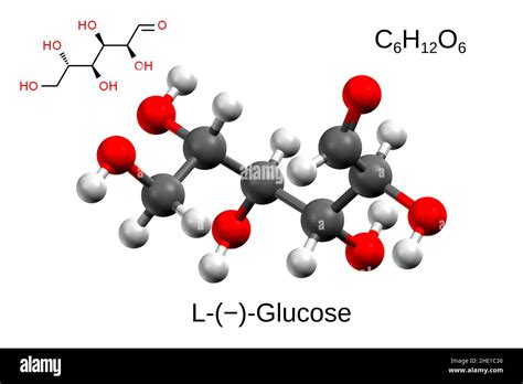 Chemical Formula Structural Formula And 3d Ball And Stick Model Of L