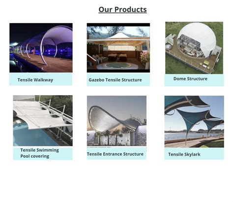 Tensile Fabric Membrane Structure Fabrication At ₹ 350 Sq Ft Tensile Structure Membrane In