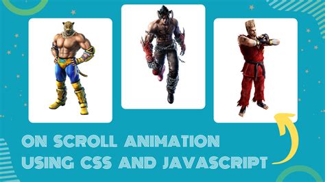 Create On Scroll Animation Using Html Css And Javascript