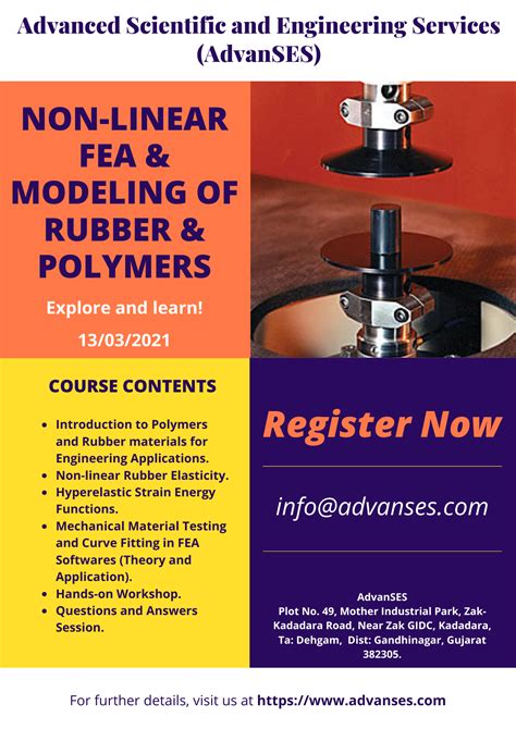 Non Linear Fea And Modeling Of Rubber And Polymers