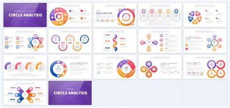 Circle Analysis Keynote Infographics Slides Incl Business And Mission