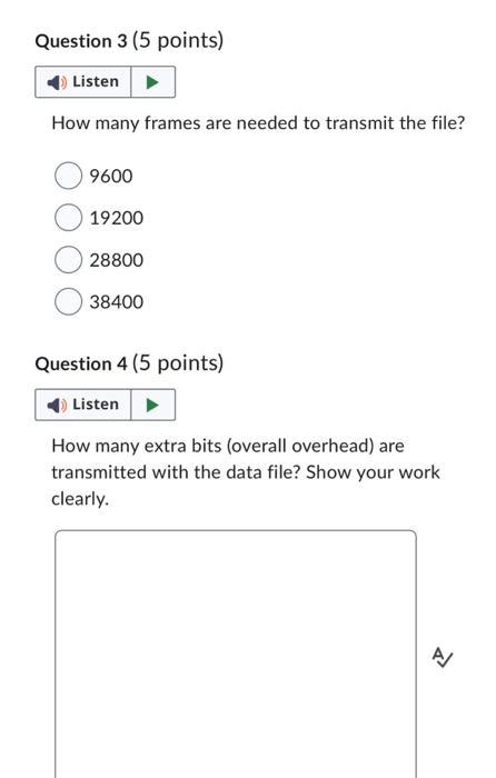 Solved Problems Two Computers Are Connected Together Chegg Com