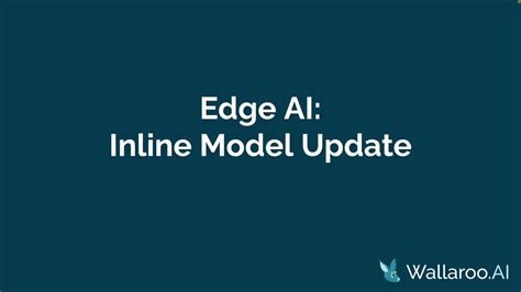 Video Martin Bald On Linkedin Edge Ai Inference Ml Mlops Edgeai