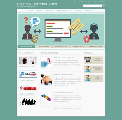 Java JSP And MySQL Project Help Desk Ticketing System