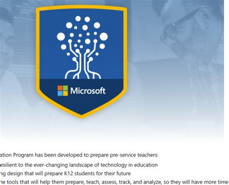 My Microsoft Badges Integration Ict In Classroom