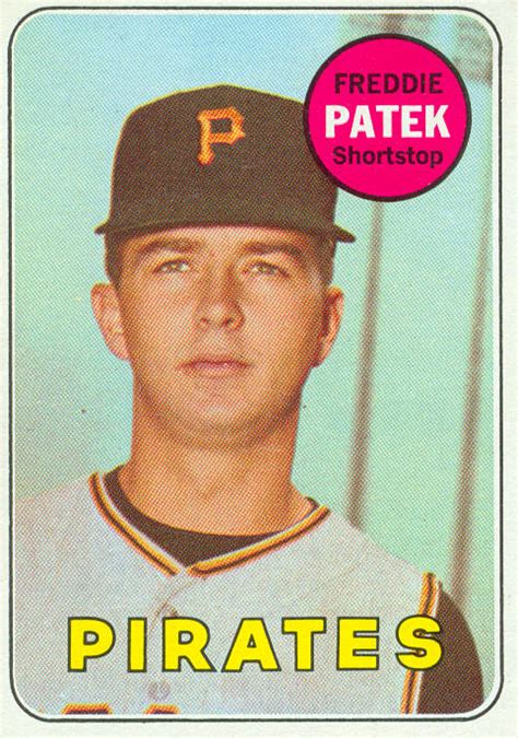 1969 Topps Baseball Freddie Patek 219