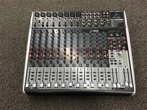 Behringer Xenyx Qx2222usb Mixer With Usb Interface And Reverb Uk