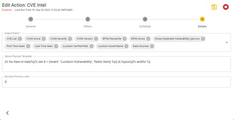 Splunk Actions Lucidum