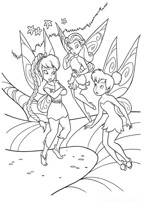 Printable Tinkerbell Coloring Pages Printable