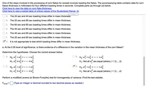 Solved P Value Find The F STAT And P Value For C With Chegg Com