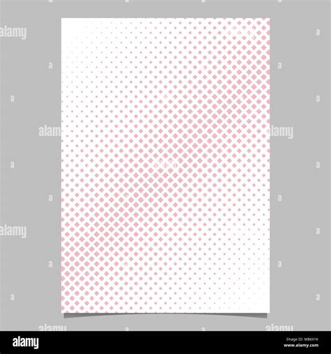 Geometric Abstract Halftone Square Pattern Background Brochure Template Design Stock Vector