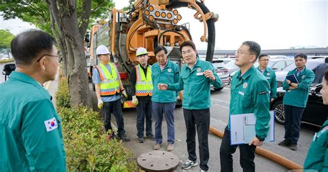 순천시 여름철 집중호우 대비 상습침수구역 정비