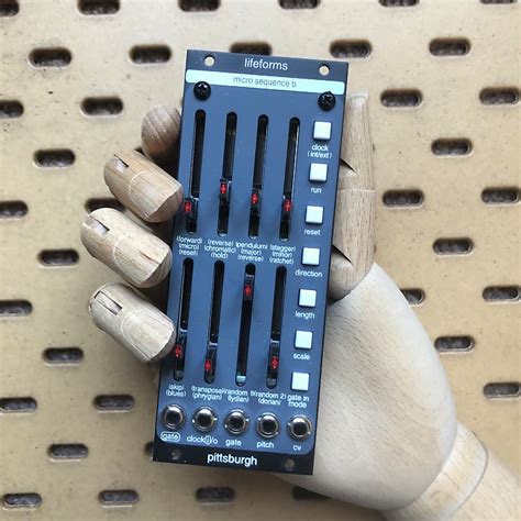 Pittsburgh Modular Micro Sequence B Black Eurorack 2 Of 2 Reverb