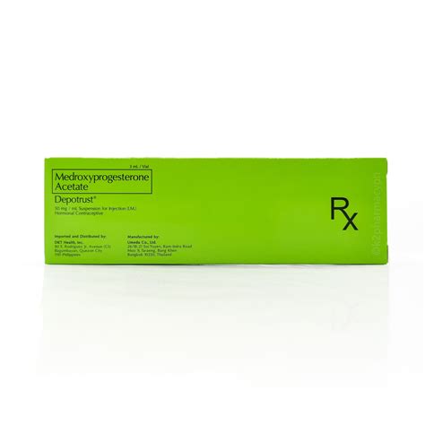 Depotrust® 50mg Ml Suspension For Injection Vial 3 Ml