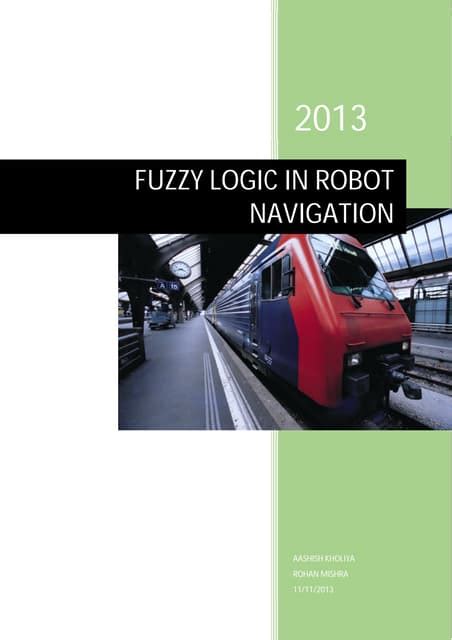 Fuzzy Logic In Robot Navigation Pdf