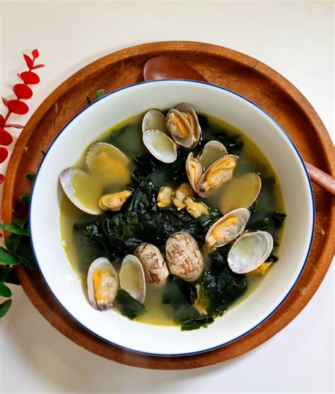 바지락 미역국 레시피 마트 바지락해감 바지락요리