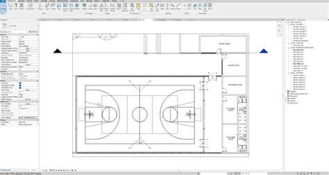High School Building Revit Project 3d Model Cgtrader