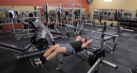 Lying Leg Raise Exercise Bodybuilding Wizard