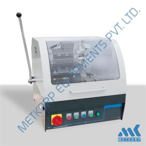 Mild Steel Three Phase Metallographic Sample Cutting Machine Mk 180d