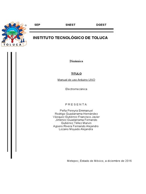 Manual De Uso Arduino Uno Pdf Arduino Microcontrolador