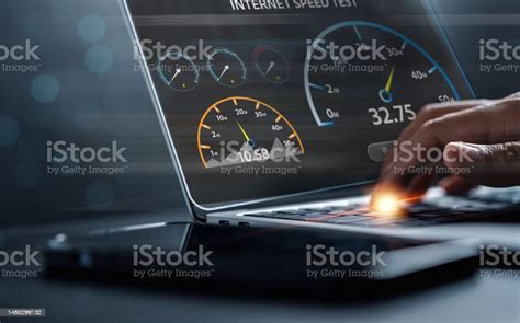 Super Fast Internet Connection Speedtest Bandwidth Network Technology