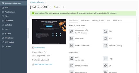 การเปลี่ยน Php Version บน Plesk เพียง 3 Step