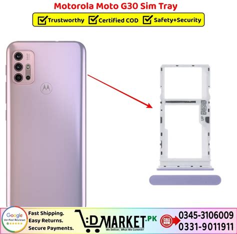 Motorola Moto G Sim Tray Original Exclusive