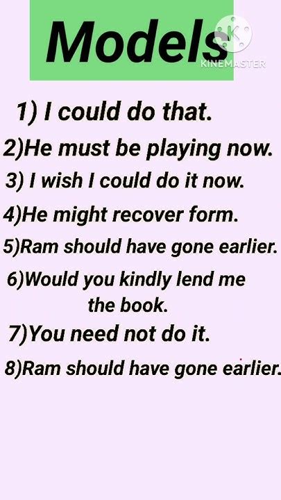 Models English Grammar Basic English Course Spokenenglish