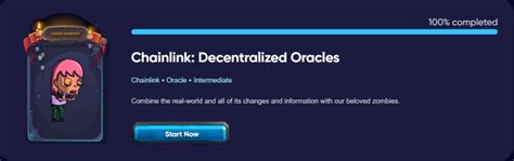 Completed Chainlink Decentralized Oracles Course William Massalino Posted On The Topic