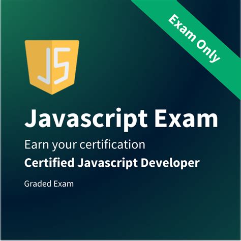 Javascript Certification Exam —