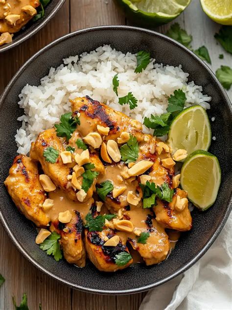 Irresistible Thai Peanut Chicken Recipe Youll Devour Tonight Recipes
