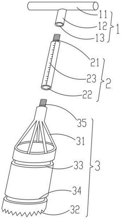 一种测定深层土壤容重的取样器的制作方法