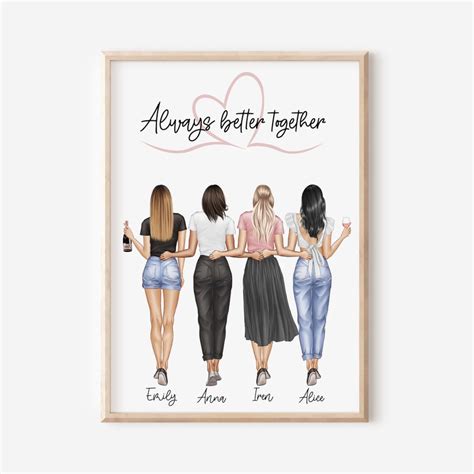 Four Sisters Art Etsy