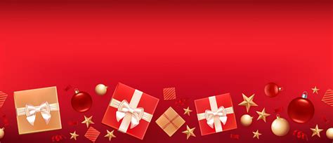 크리스마스 배경 인사말 카드입니다 전단지 포스터 저녁 식사 초대 프로모션 배너용 템플릿 크리스마스 공 별 선물 상자 및 텍스트